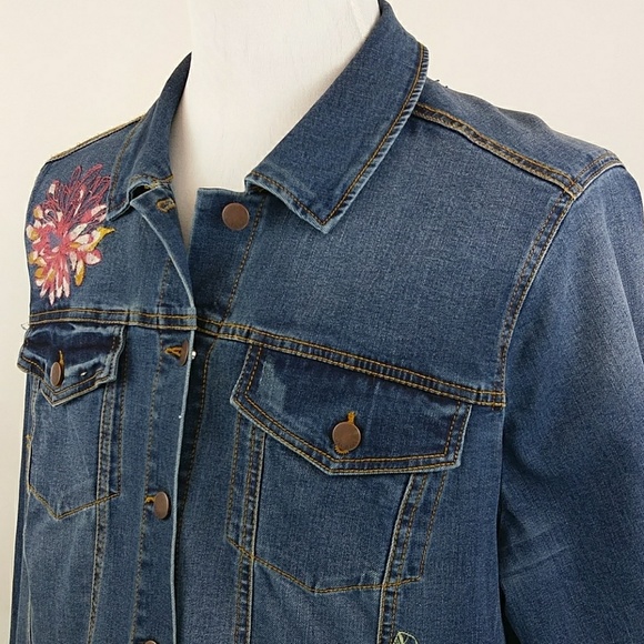 Max Jeans | Jackets & Coats | Max Jeans Womans Denim Jacket 2xl ...